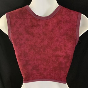PDF SIZE 1X Reversible Over Bust Vest and Adjustable Shoulder Straps ...
