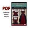 PDF Gathered Waist Jagged Skirt With Two Length Options for Layering ...