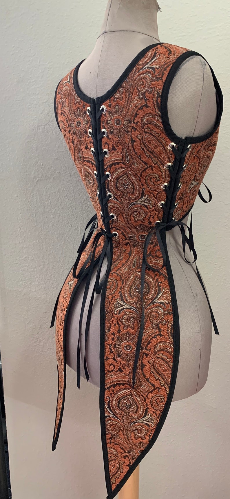 PDF Size MEDIUM Reversible and Adjustable Cropped Four Tie Bodice With ...