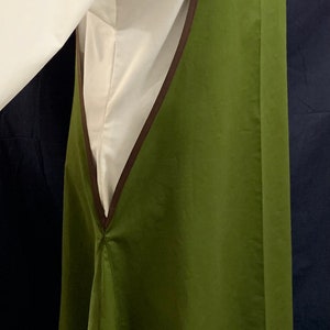 PDF Size 3X Open Side Medieval SURCOAT With Gores Renaissance Garb ...