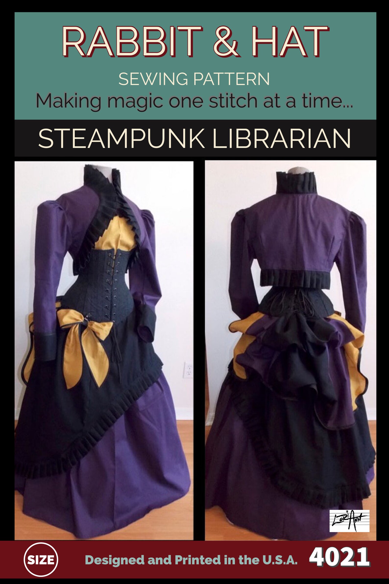 PDF Size SMALL Steampunk Librarian Shrug Top Corset Bustle - Etsy