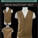 Men's Waistcoat Vest 4823 New Rabbit and Hat Sewing Pattern Renaissance ...