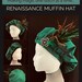 PDF Renaissance MUFFIN Hat 1723 New Rabbit and Hat Sewing Pattern ...