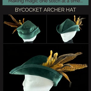 PDF Renaissance Medieval Bycocket Archer Robin Hood Hat 2324 New Rabbit ...