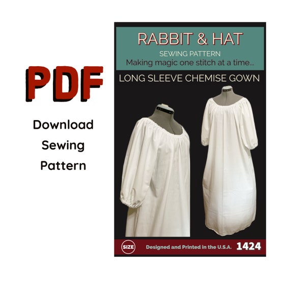 Renaissance Chemise Pattern