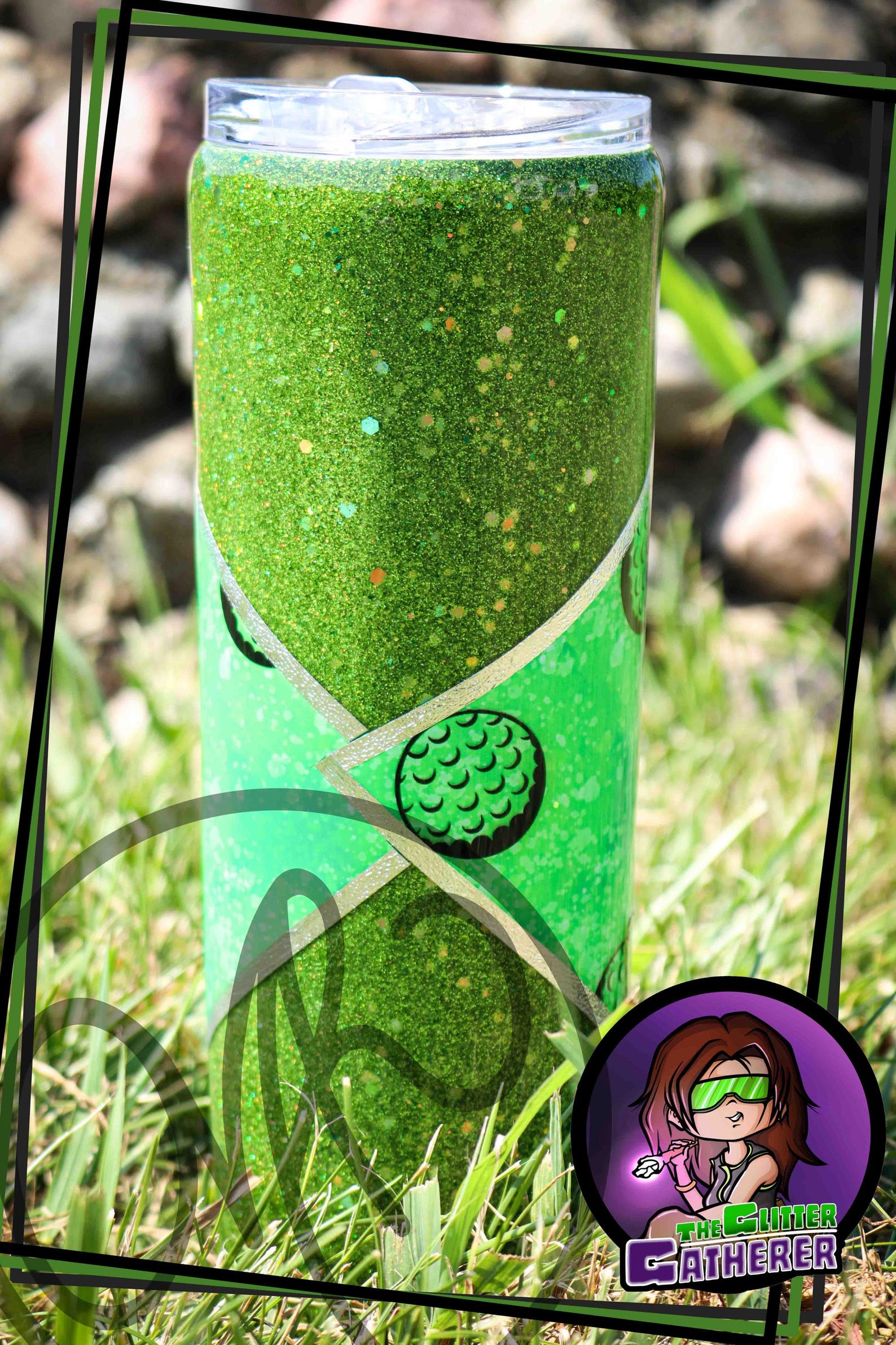 Fill Your Divots, Trish! Glitter Tumbler - Etsy