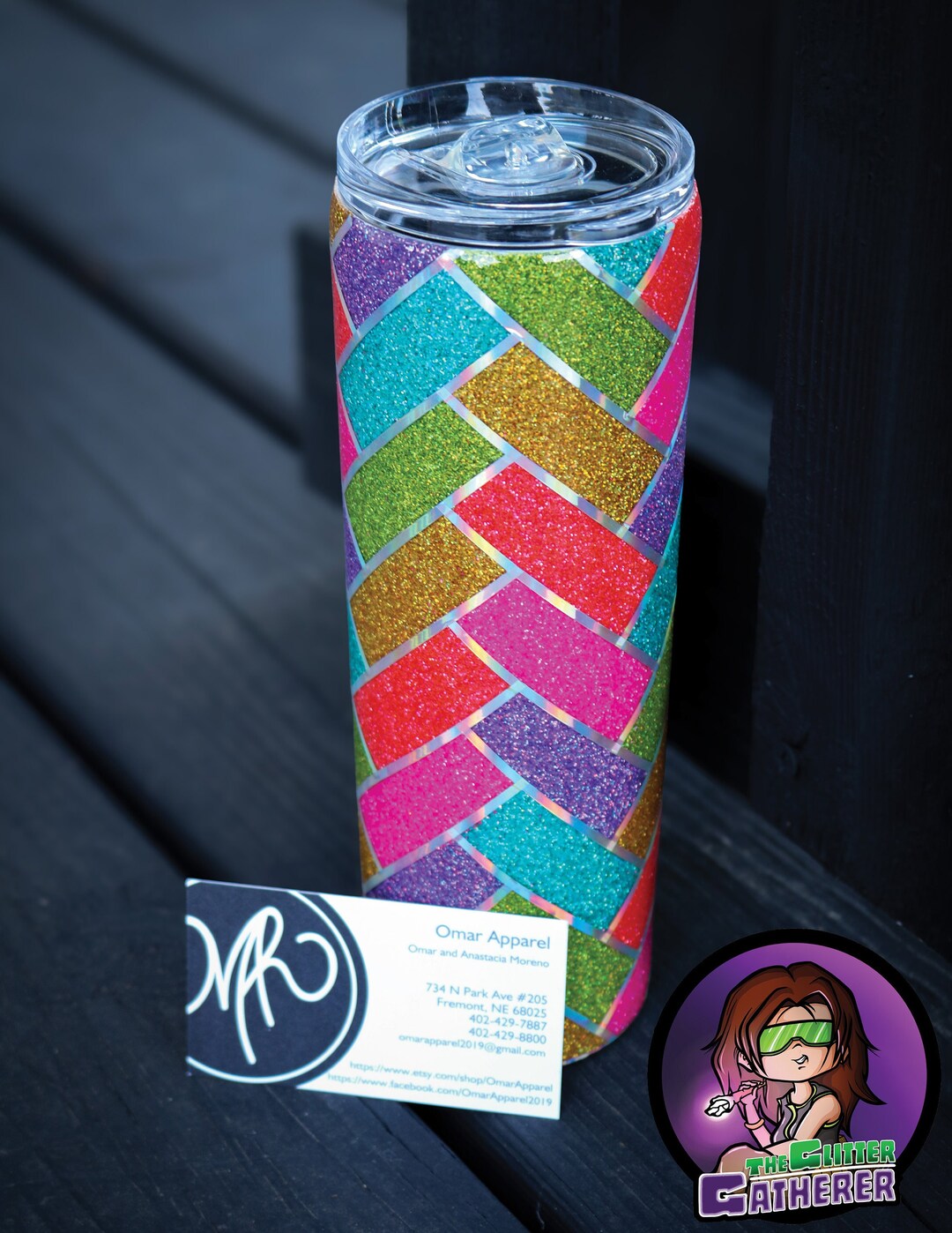Harbone Glitter Tumbler - Etsy