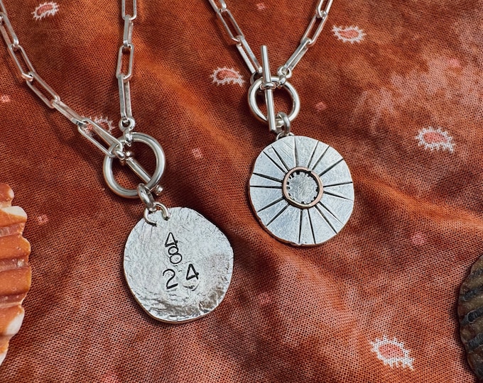 Eclipse Talisman Medallion Solar Eclipse 2024 Eclipse Necklace - Etsy