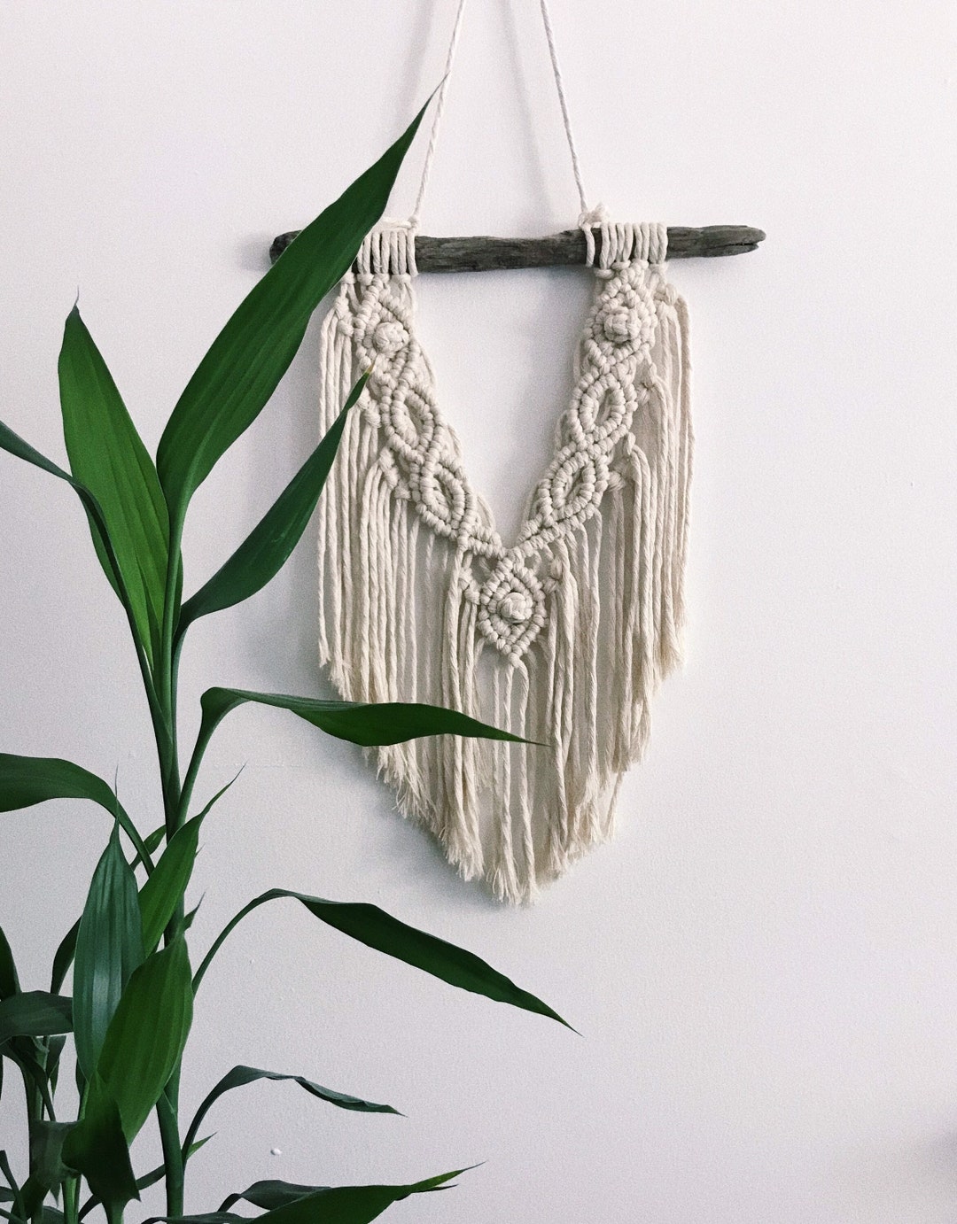 Petit Macramé Mural / Small Macrame Wall Hanging - Etsy