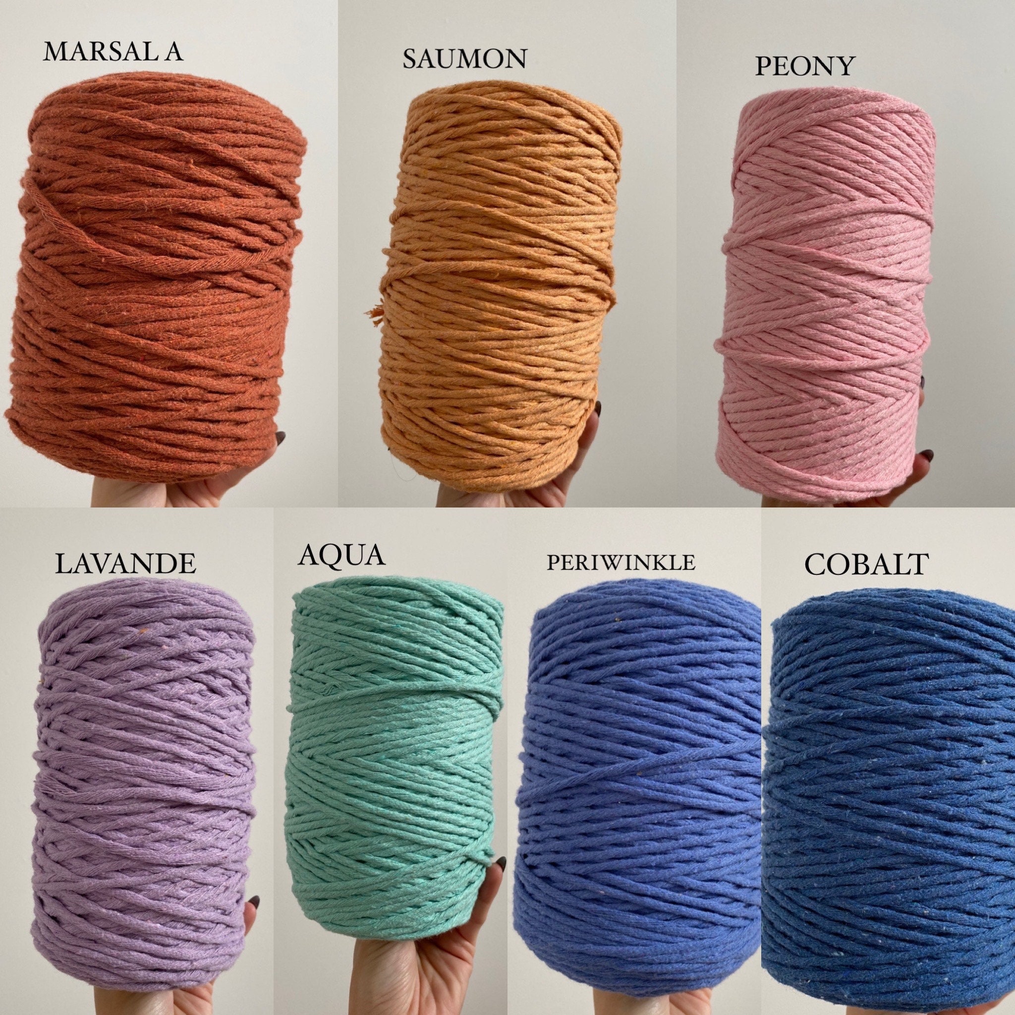 Petit Macramé Mural / Small Macrame Wall Hanging | Etsy