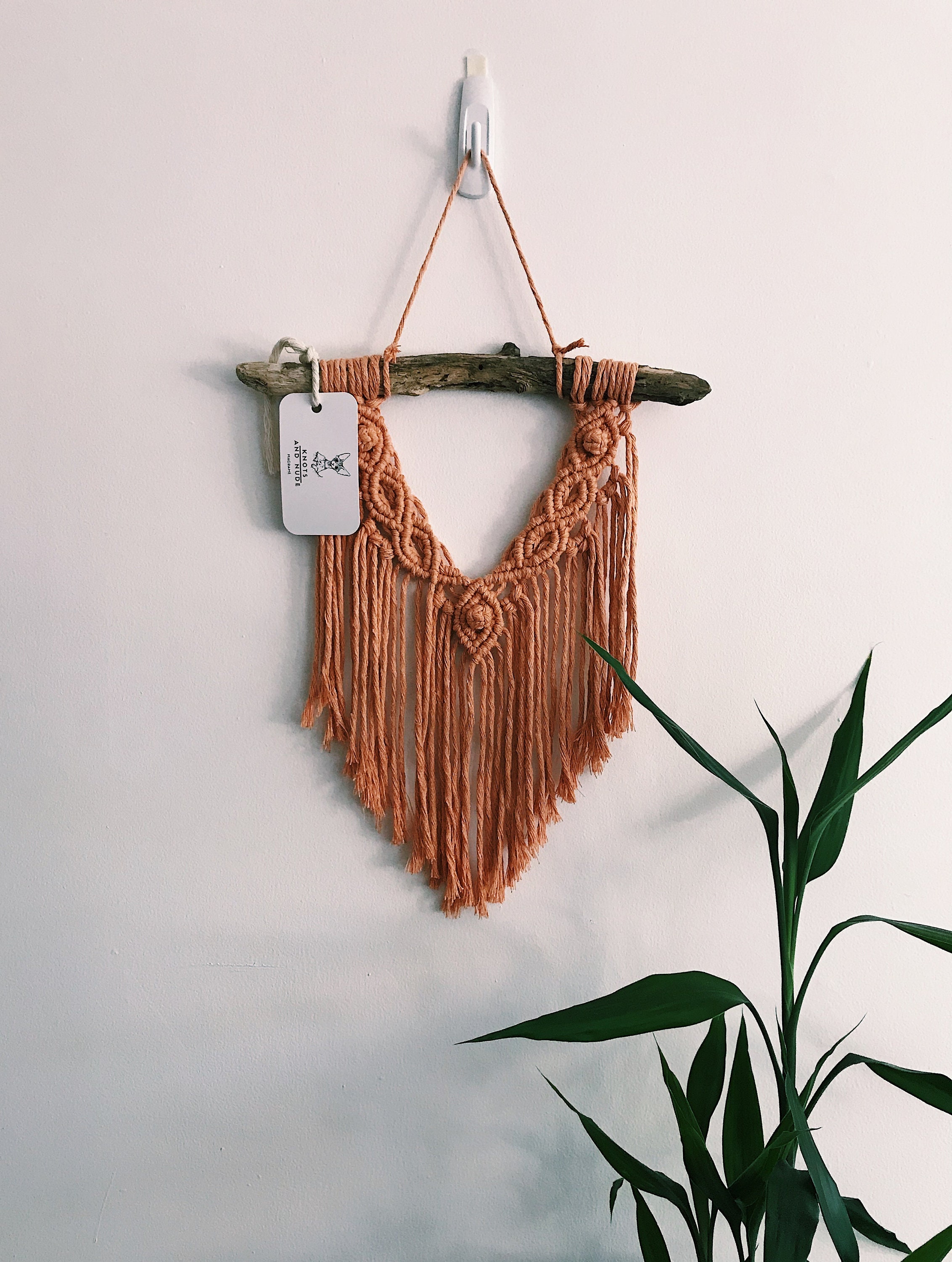 Petit Macramé Mural / Small Macrame Wall Hanging | Etsy