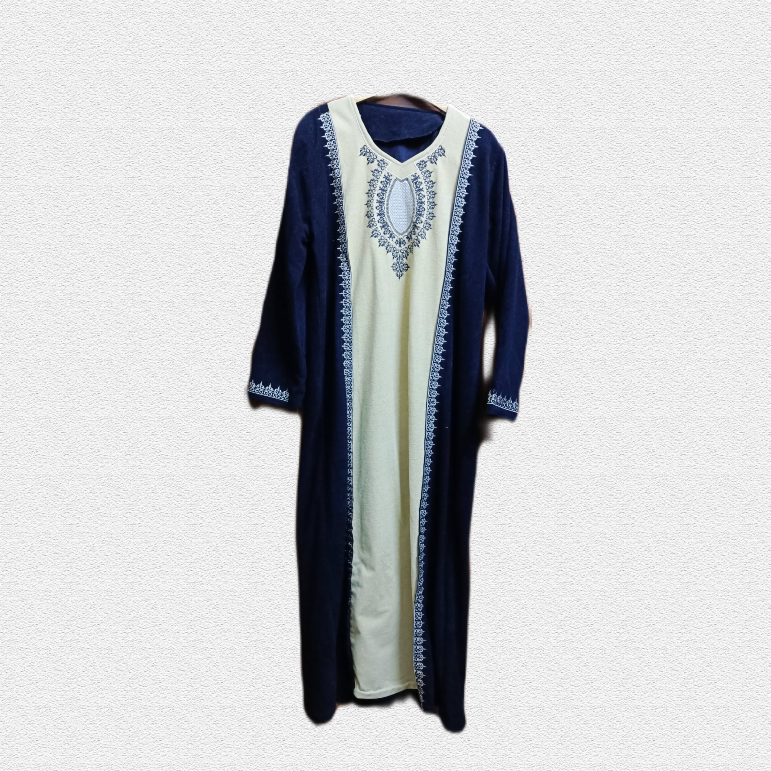 A Beautiful Middle Eastern Dress for Winter, Machine Embroidered, Used ...