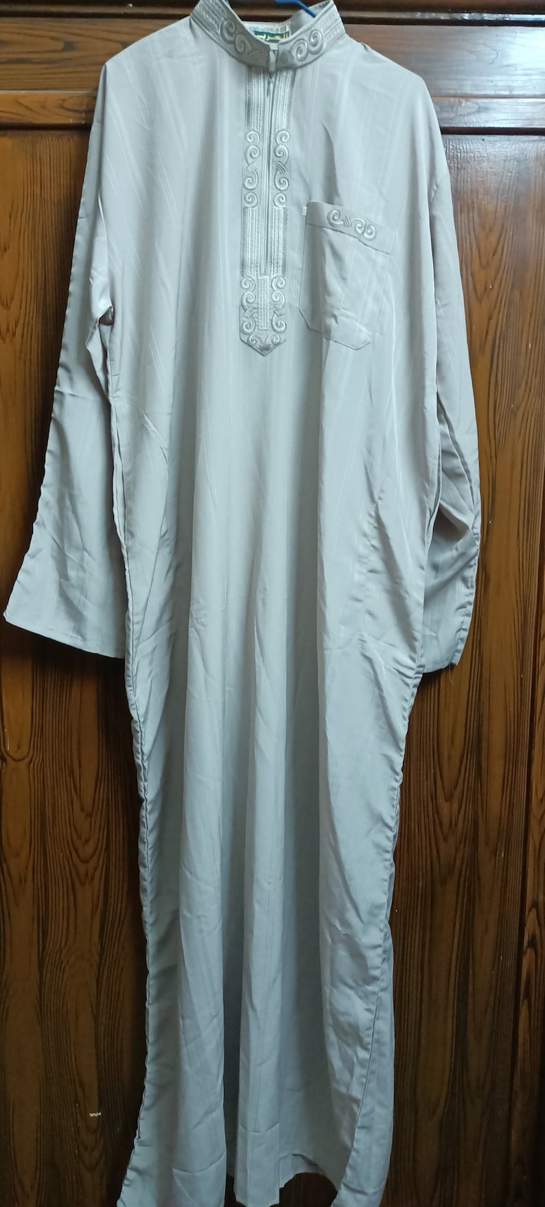 Middle Eastern Men's Dishdasha in Beige دشداش رجالي شرق - Etsy