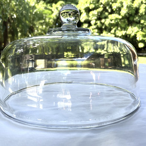 Glass Cake Dome - Etsy