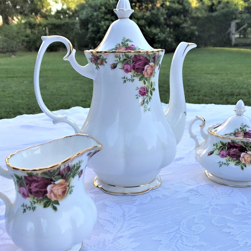Royal Albert Tea Set - Etsy