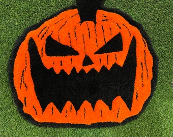 Pumpkin Rug - Etsy