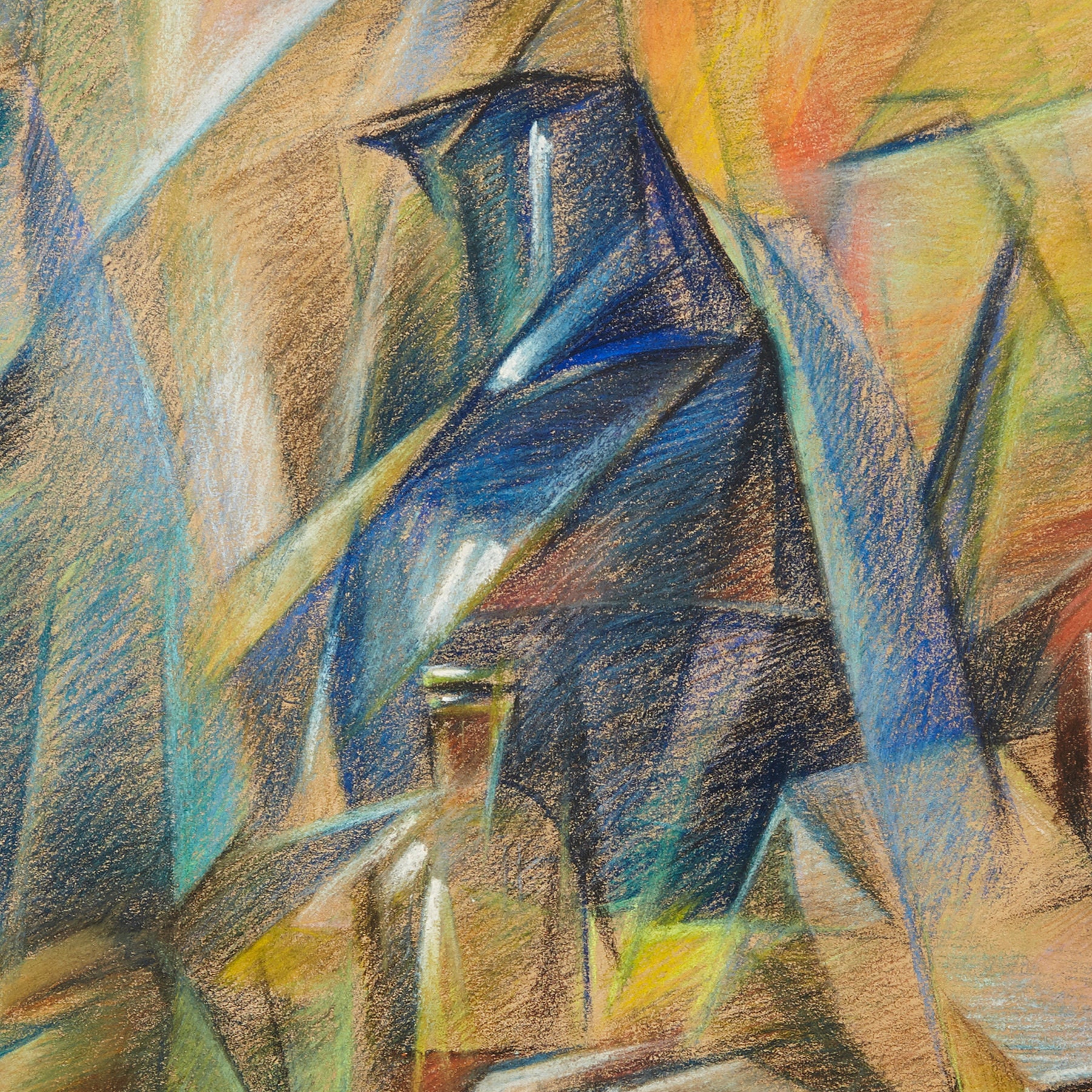 Original Gouache Painting, Fine Art, Abstract Painting, Gouache ...