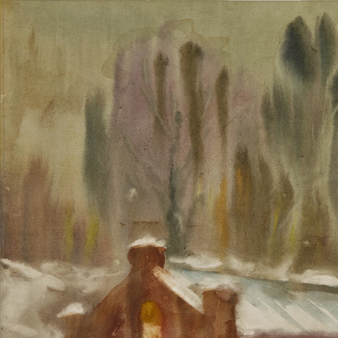 Original Watercolor Painting Fine Art Nature Plein Air - Etsy