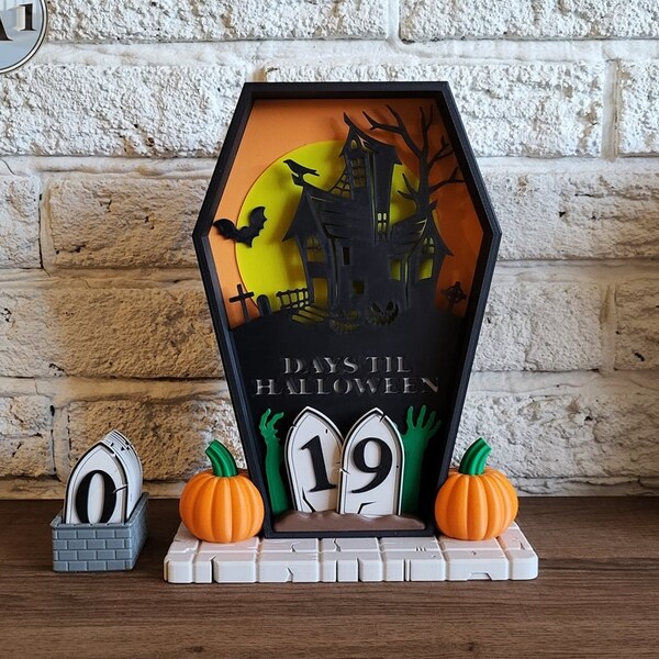 Halloween Countdown - Etsy