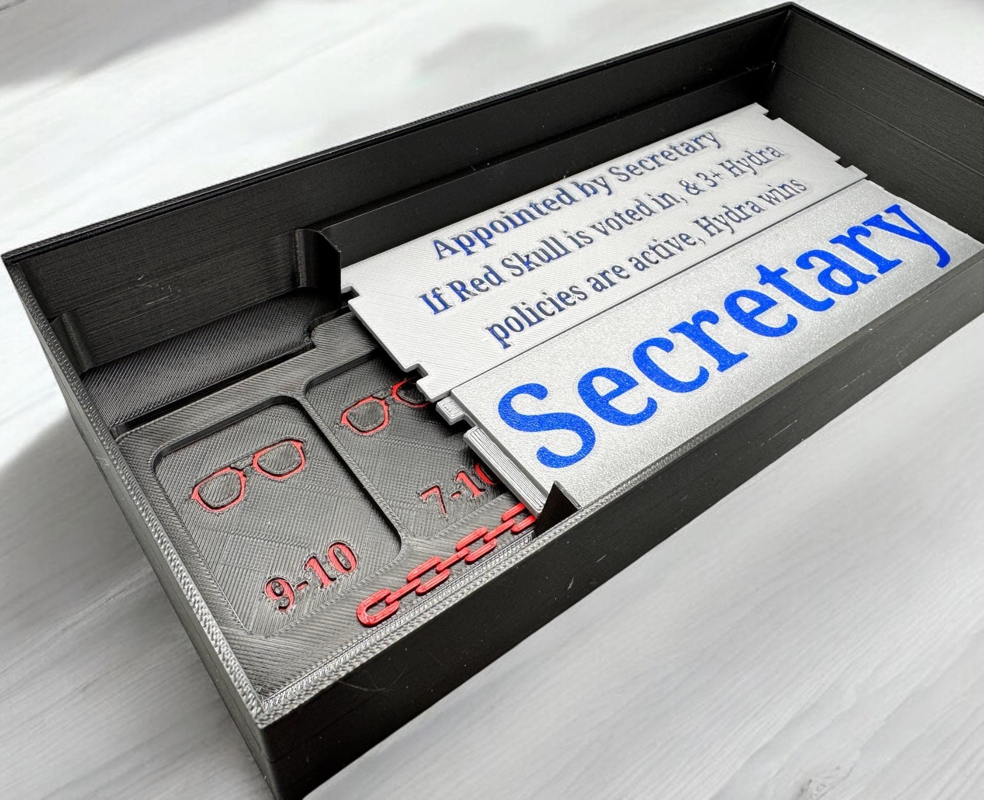 Secret Hydra | Secret Hitler | 3D Printed | In-color | Mystery Games ...