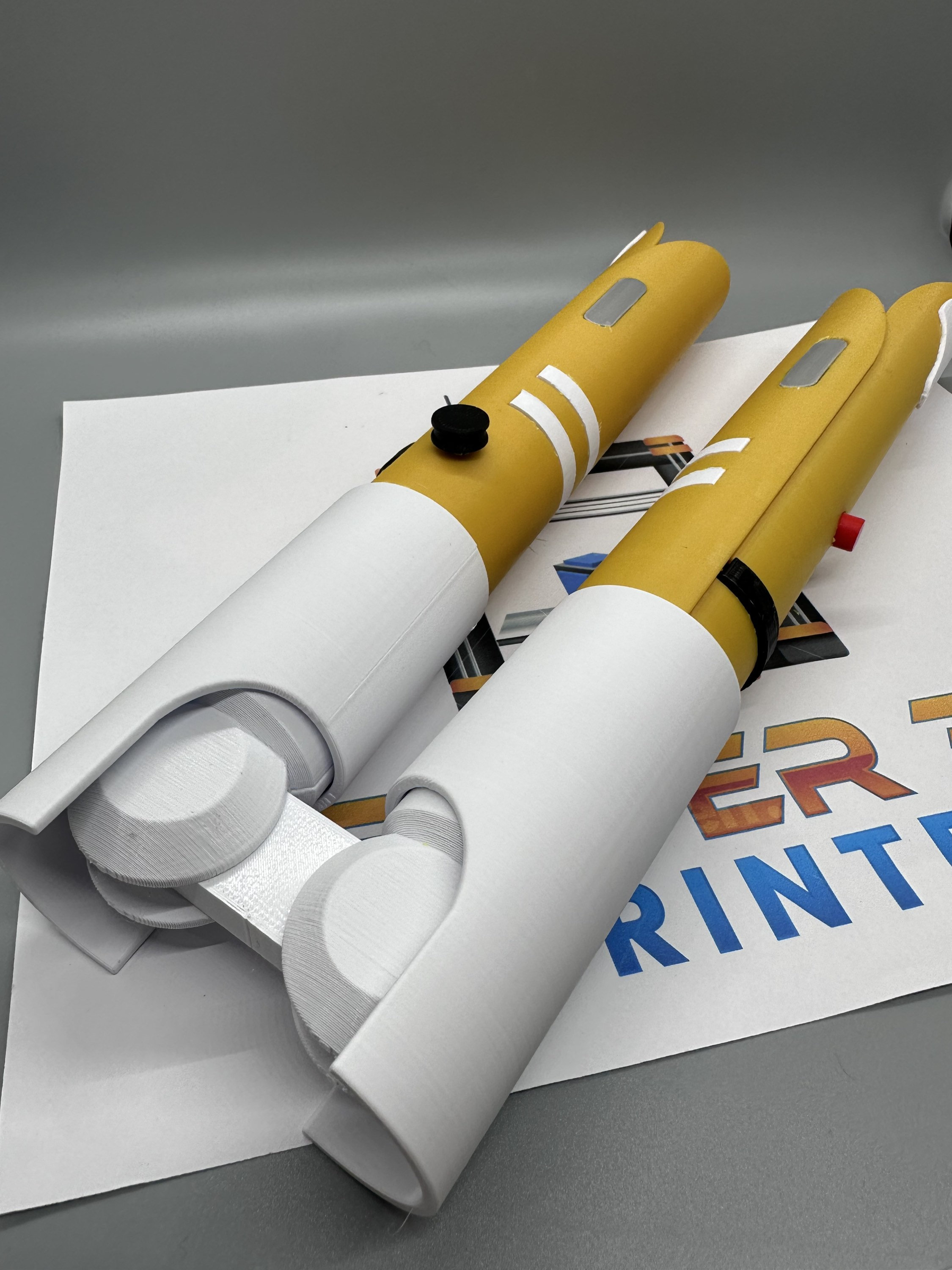 Temple Guard Lightsaber Pike | No Paint Required | 3D Printed | Galaxy ...