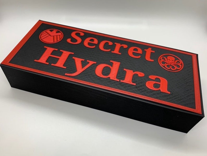 Secret Hydra Secret Hitler 3D Printed In-color Mystery - Etsy