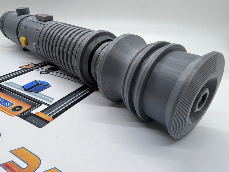 Aayla Secura's Lightsaber | No Paint Required | 3D Printed | Galaxy's ...