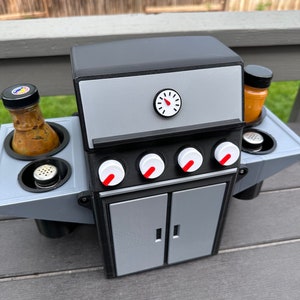 Grill-inspired BBQ Condiment Holder | Stylish and Functional Accessory ...