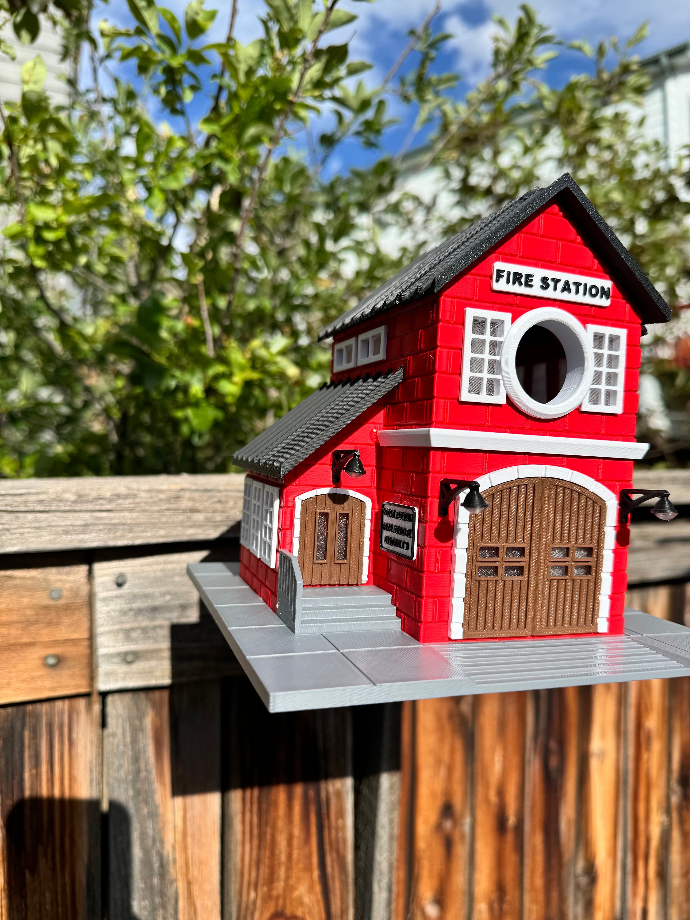 Bird House | Firehouse | 3D Printed - Etsy