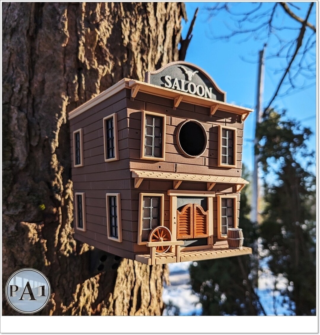 Bird House | the Saloon | 3D Printed - Etsy
