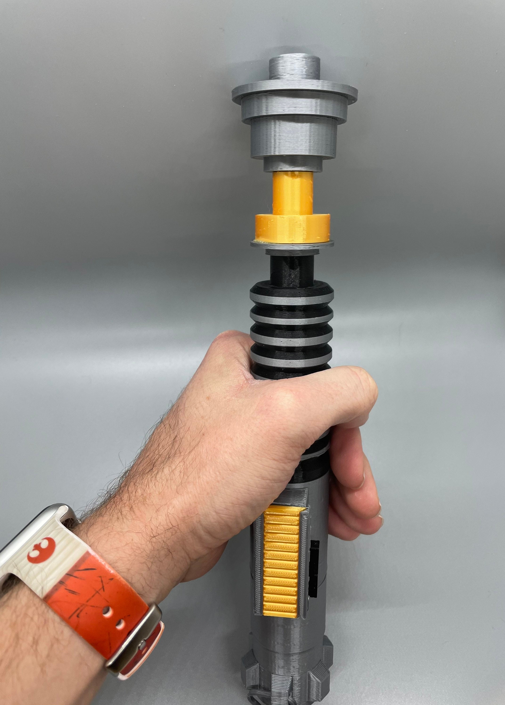 Luke Skywalker's Second Lightsaber | No Paint Required | 3D Printed ...
