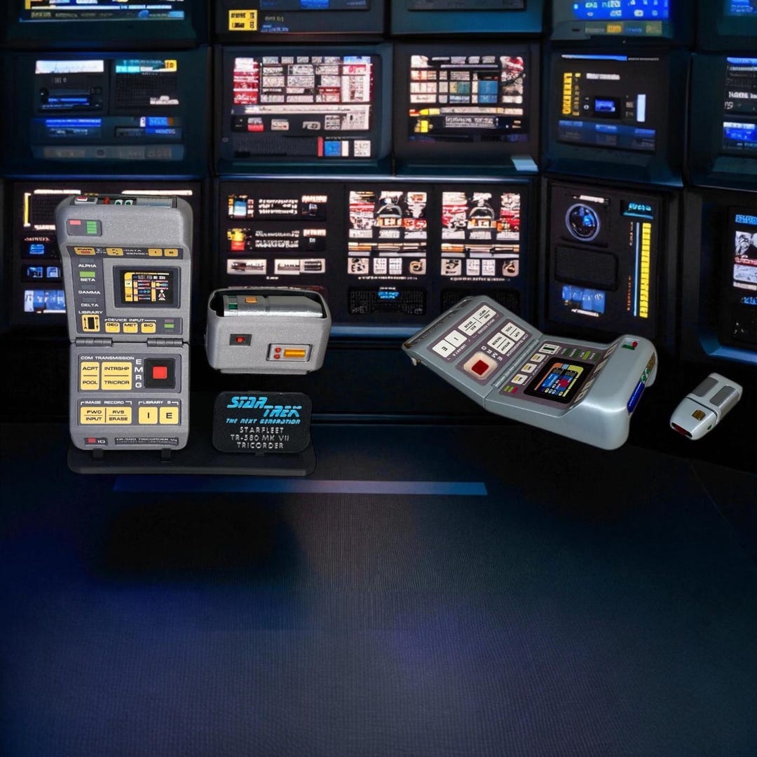 Tricorder | the Next Generation | 3D Printed | TV Movie Memorabilia ...