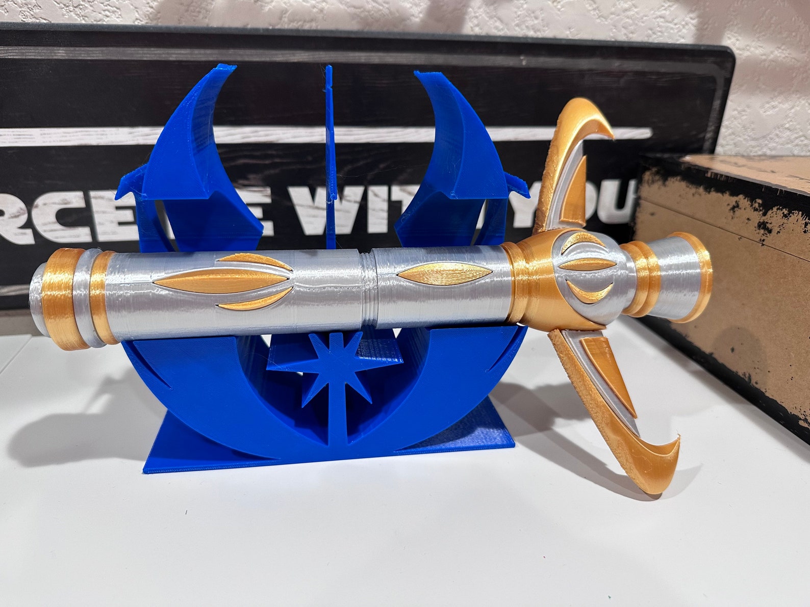 Avar Kriss' Lightsaber From the High Republic No Paint - Etsy