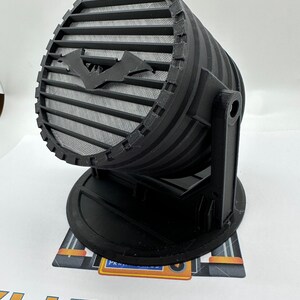 3D Printed Bat Signal: Customizable Desktop Decor - Etsy