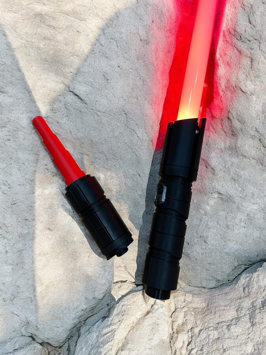 The Stranger Qimir's Lightsaber From the Acolyte: Working Light up ...