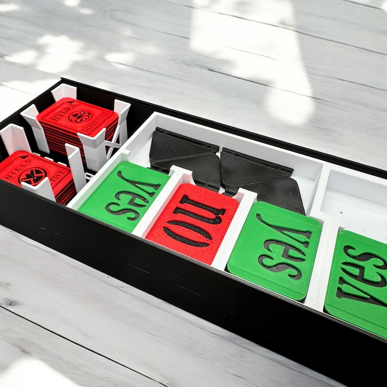 Secret Hydra | Secret Hitler | 3D Printed | In-color | Mystery Games ...