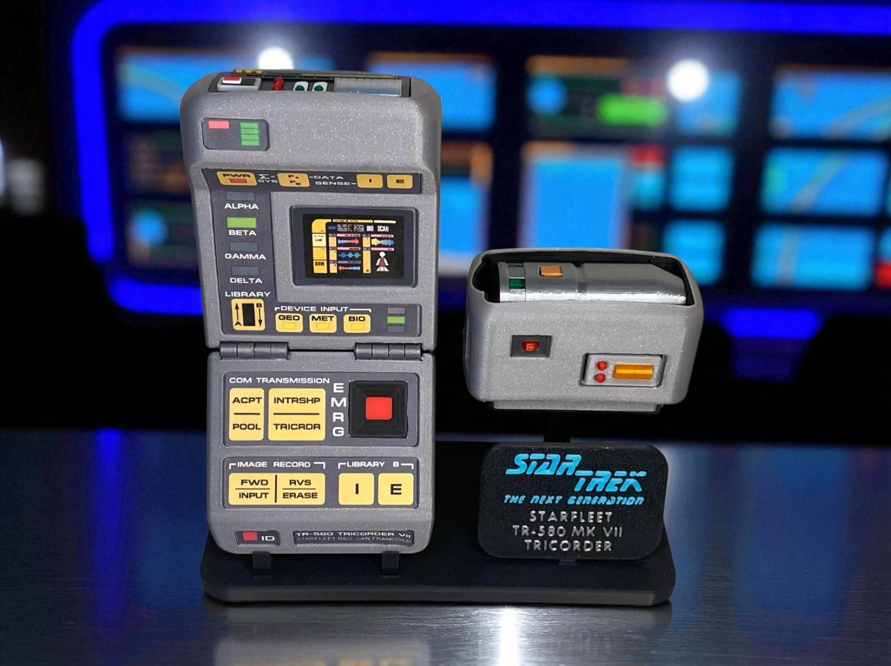 Tricorder | the Next Generation | 3D Printed | TV Movie Memorabilia ...