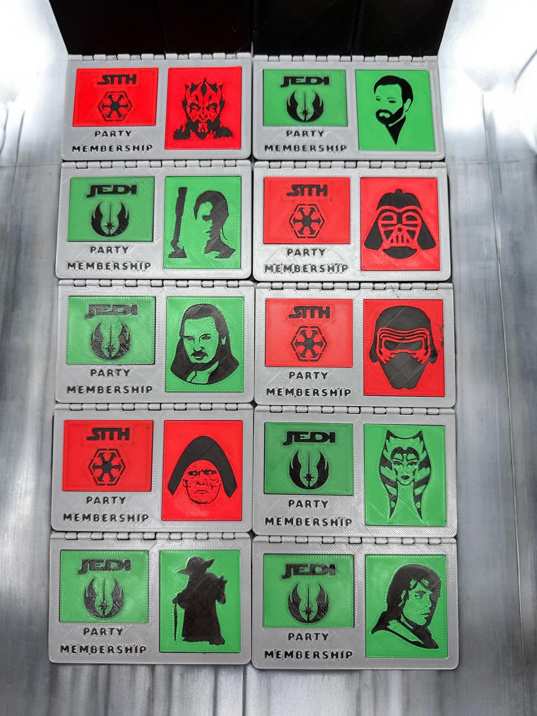 Secret Empire | Secret Hitler | 3D Printed | In-color | Mystery Games ...