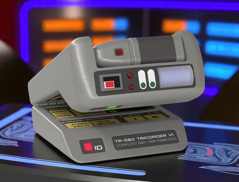 Tricorder | the Next Generation | 3D Printed | TV Movie Memorabilia ...
