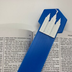 LDS Temple Bookmarks | 3D Printed | Priesthood and Temple Preview ...