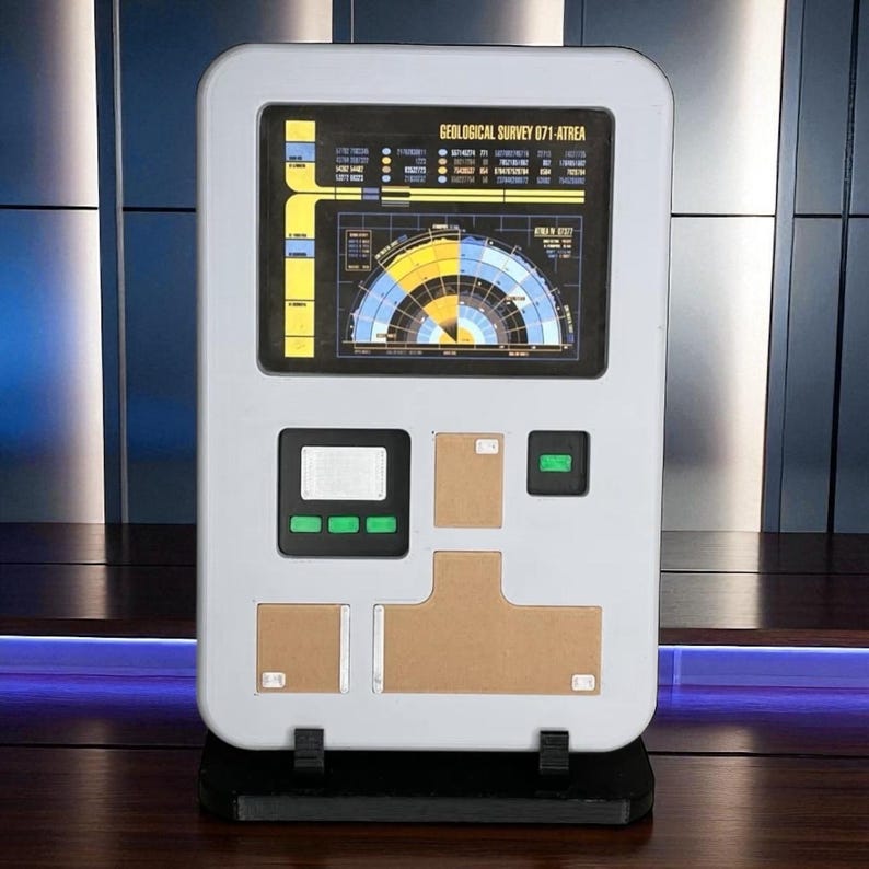 PADD | the Next Generation | 3D Printed | TV Movie Memorabilia Replica ...