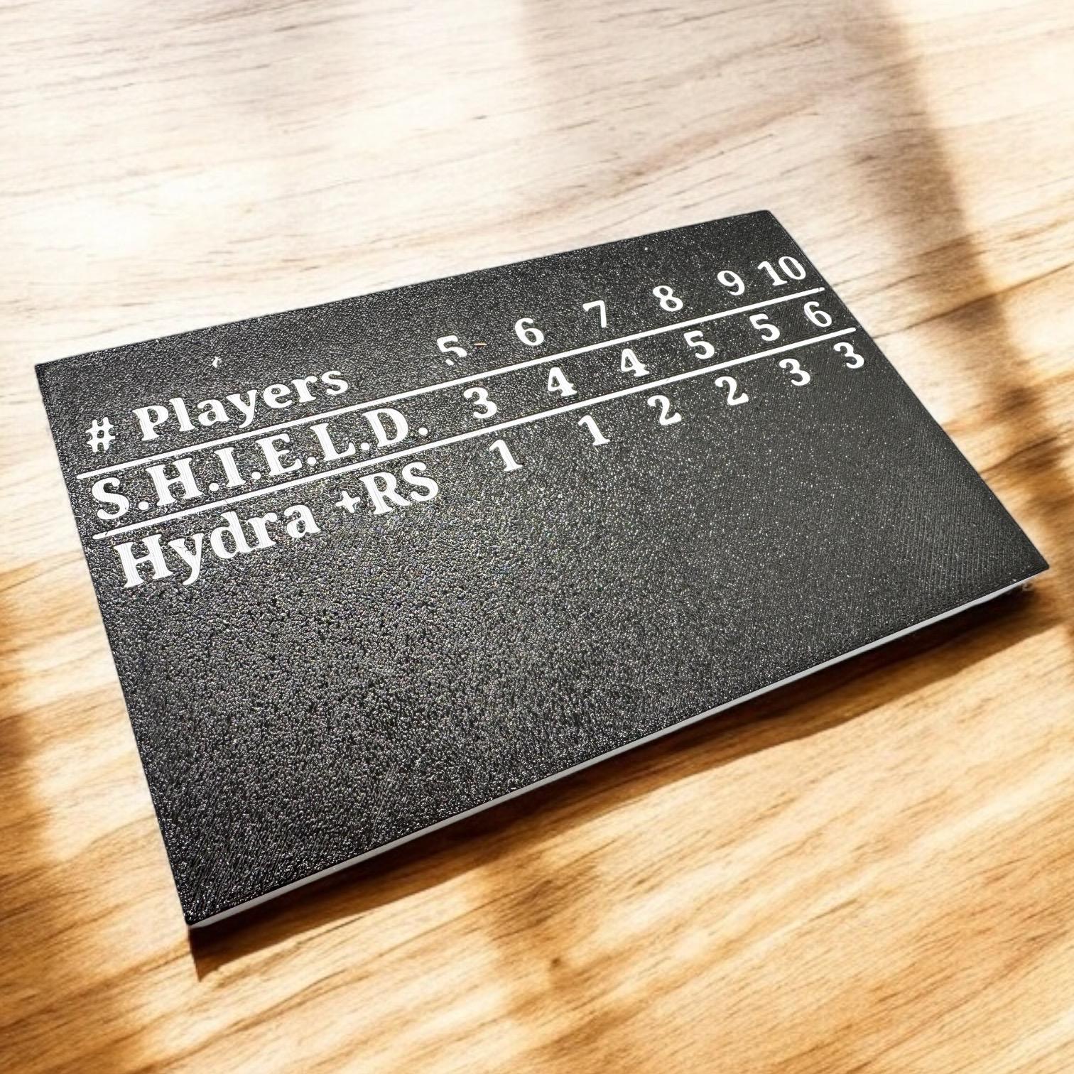 Secret Hydra | Secret Hitler | 3D Printed | In-color | Mystery Games ...