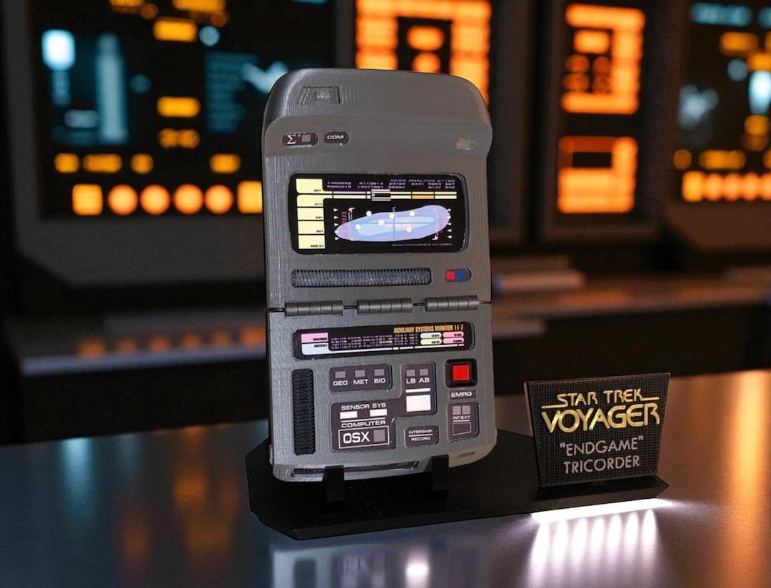 Tricorder | Voyager | Endgame | 3D Printed | TV Movie Memorabilia ...