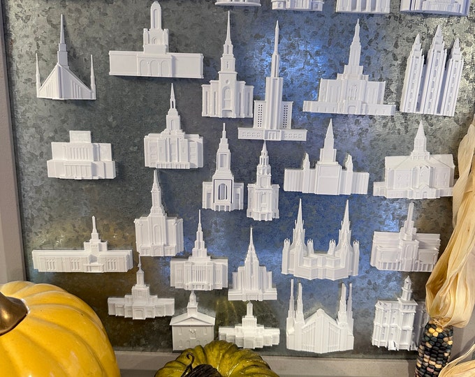 LDS Temples Sticker Pack - Etsy