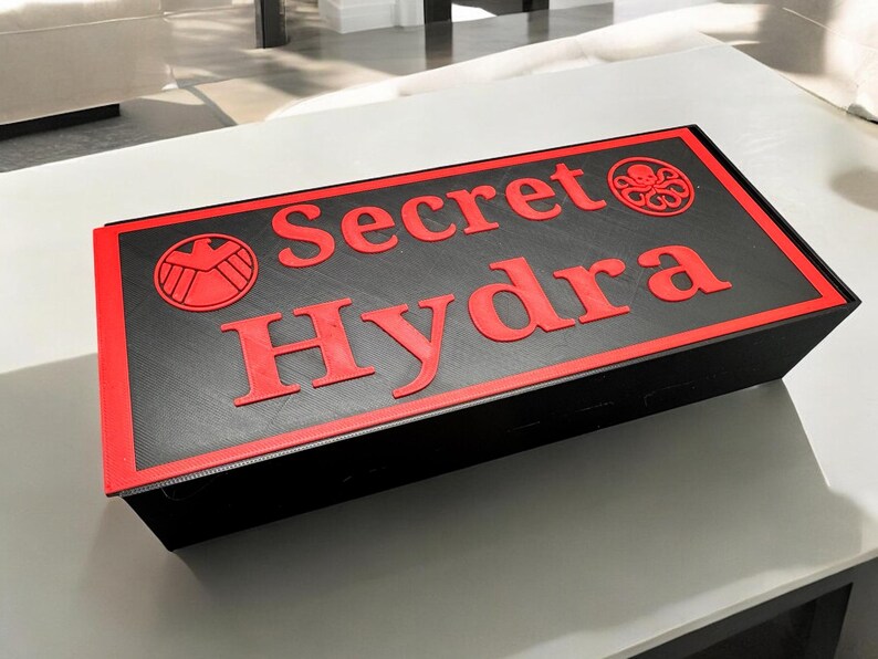 Secret Hydra | Secret Hitler | 3D Printed | In-color | Mystery Games ...