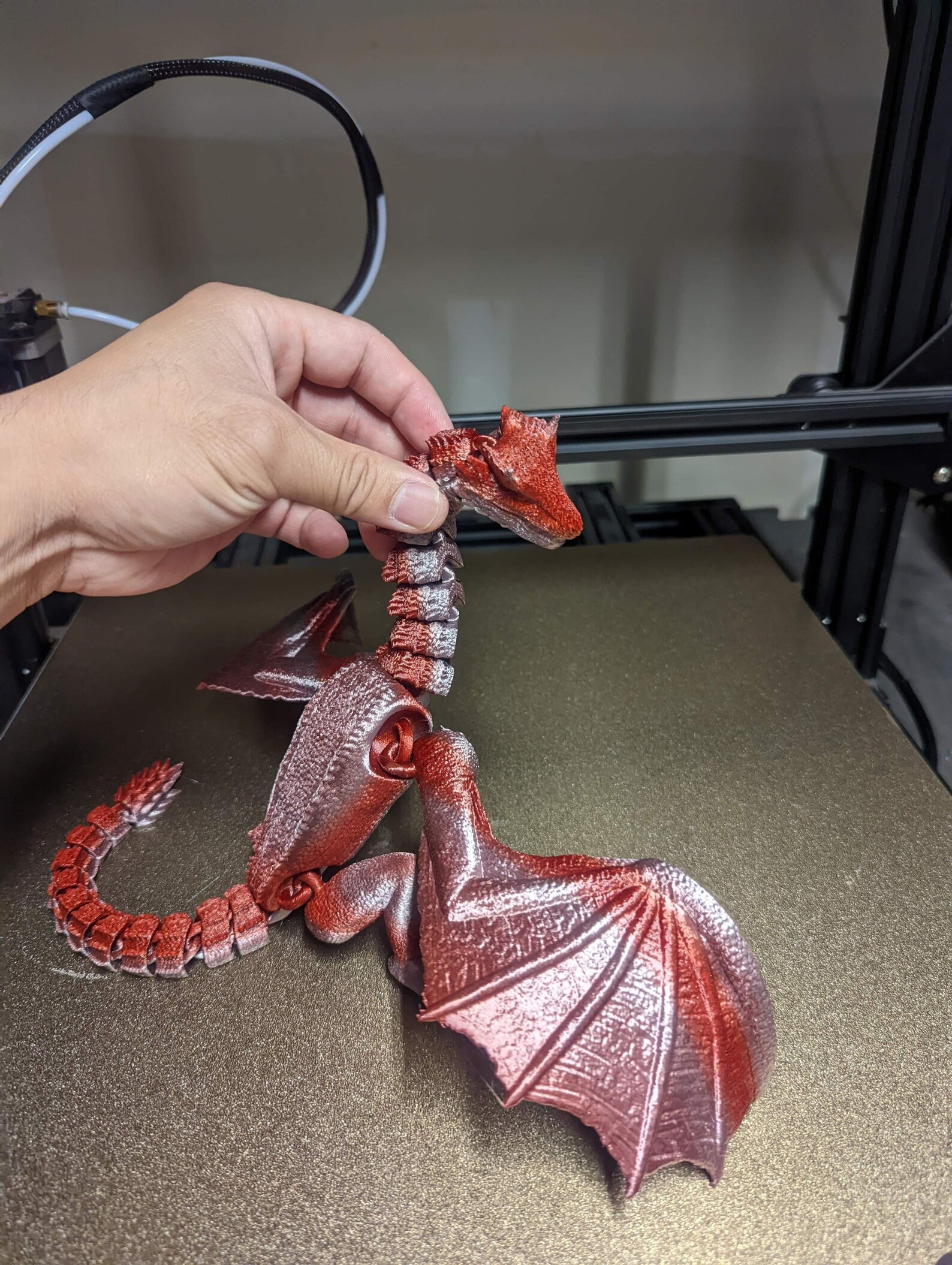 Dragon Fully Articulating Flexible 3D Printed - Etsy
