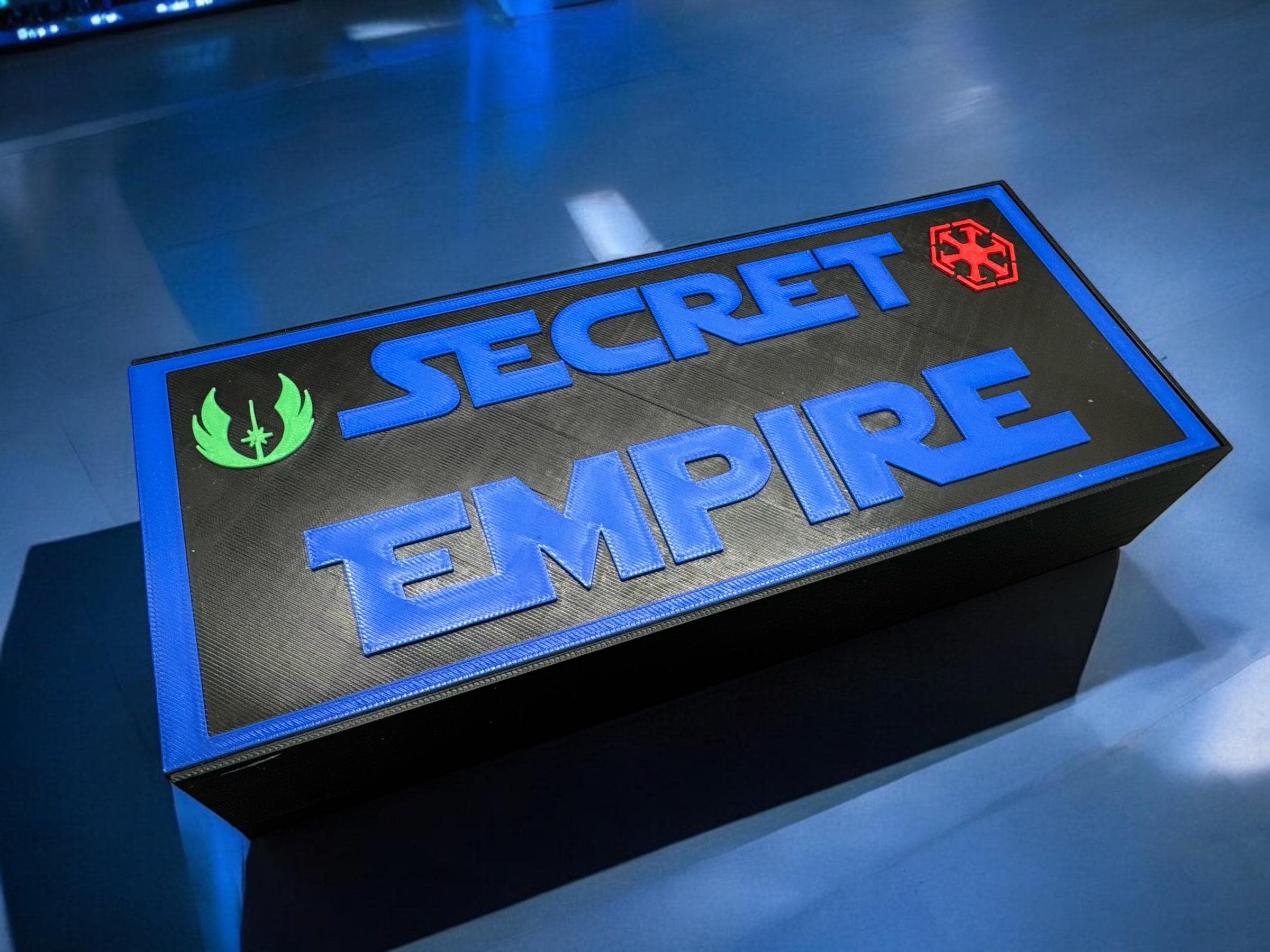 Secret Empire | Secret Hitler | 3D Printed | In-color | Mystery Games ...