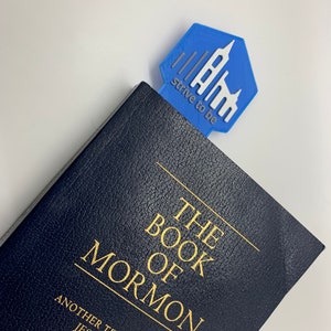 LDS Temple Bookmarks | 3D Printed | Priesthood and Temple Preview ...