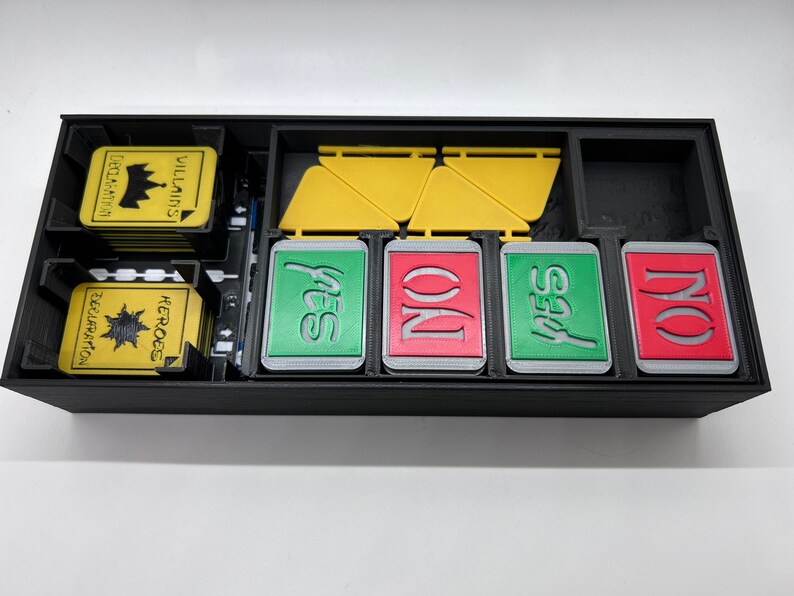 Secret Villains | Secret Hitler | 3D Printed | In-color | Mystery Games ...