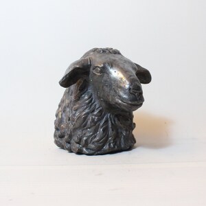 Sheep Bronze Sculpture, Countryside Animals, Original Sheep Art - Etsy